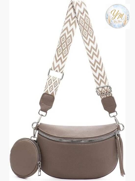 Bags | Crossbody Bum Bag With Detachable Coin Purse Vegan Leather ...